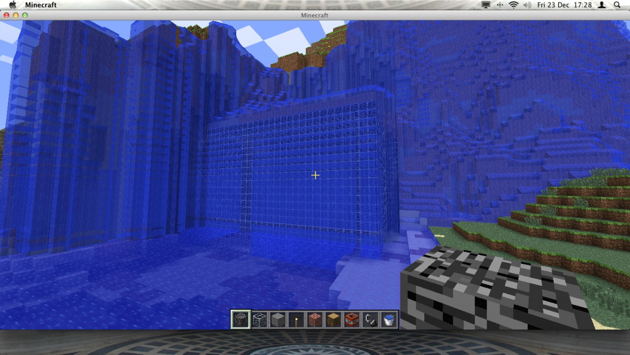 Mountain hideout Minecraft Map